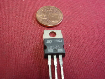 4x TRANSISTOR BD536 PNP NF/S 60V 4A 50W 3Mhz keine China-Kopien 22489 ...