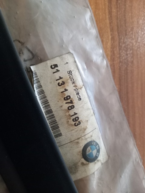 BMW E34 Protective Moulding Left Genuine 51131978193 for sale online | eBay