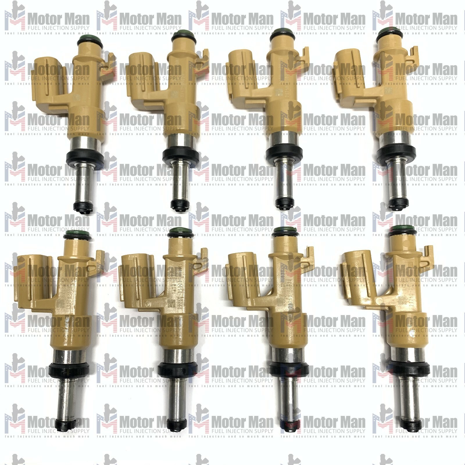 Motor Man | 23250-0S020 Fuel Injector Set | 2008-2011 Toyota Land ...