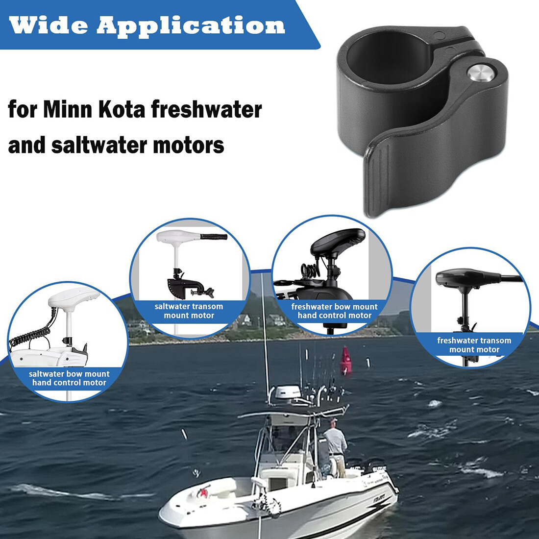 2991521 Minn Kota Cam Lock Depth Collar Assembly | eBay