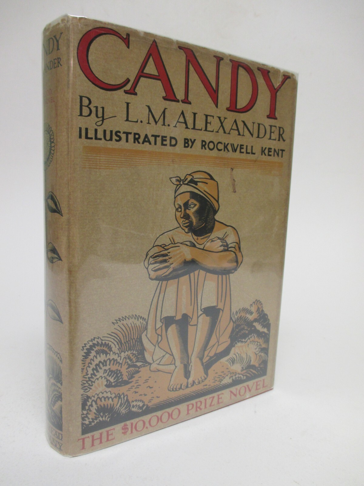"CANDY" L.M. Alexander 1934 FIRST ED Hardback w/ DJ -Rockwell Kent ...