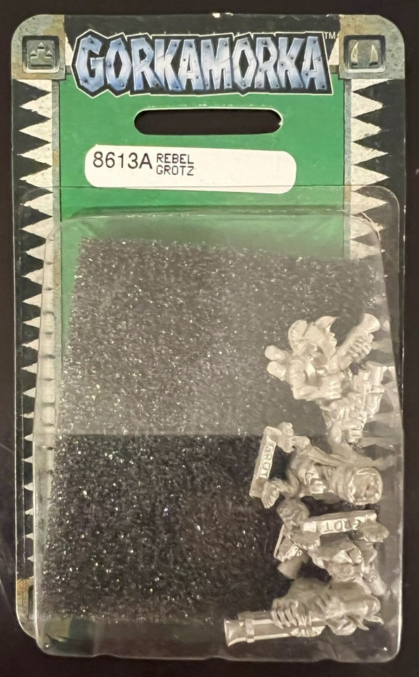 Warhammer 40K Gorkamorka Blisters (1997-2001) Sealed Metal Pewter ...