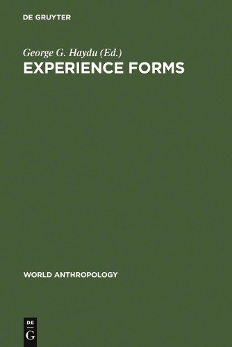 George G. Haydu Experience Forms (Copertina rigida) World Anthropology ...
