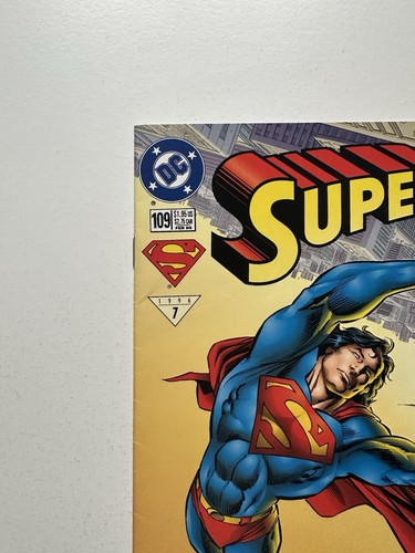 Superman #109 DC Universe DCU Logo Variant HTF | eBay