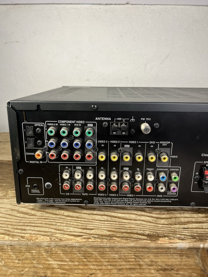 Onkyo HT-R340 5.1 Channel A/V Home Theater Surround Sound Receiver ...