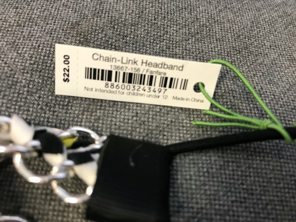 Vera Bradley Fanfare Chain Link Headband Set #13667-156 | eBay