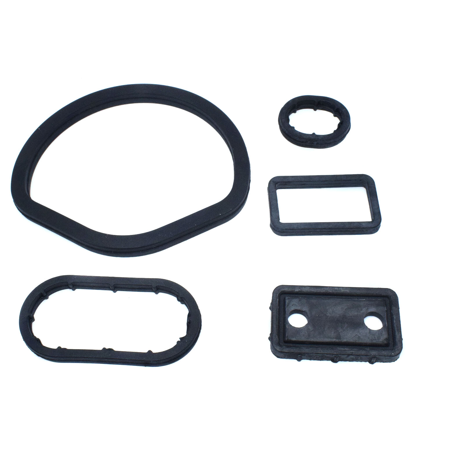 5Pcs Engine Oil Cooler Seal Ring Gasket Set For Benz W163 W202 W203 ...