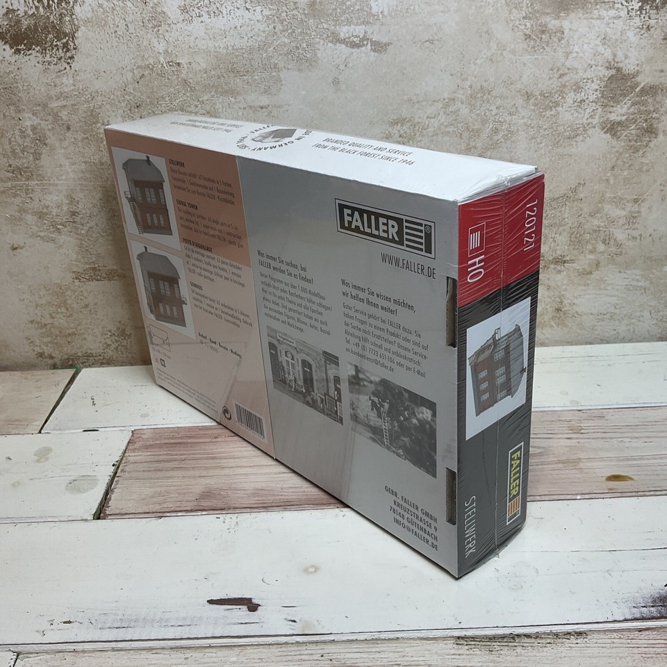 Faller Model Railway SIGNAL TOWER # 120121, HO Gauge. New Sealed Box ...