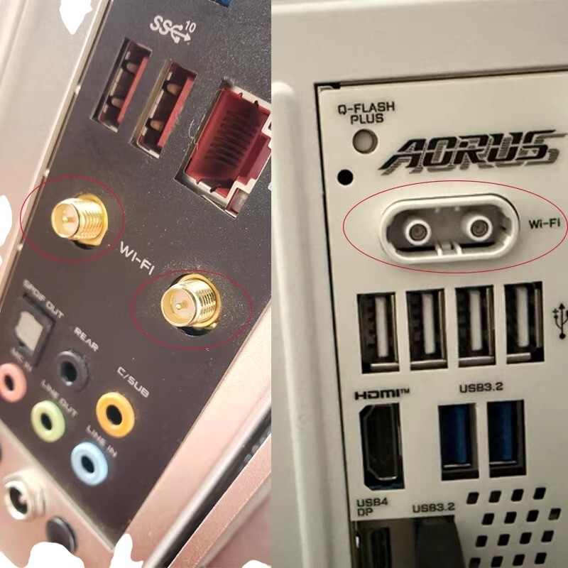 WiFi 7 EZ-Plug Antenna adapter For GIGABYTE B850 X870 Z890 | eBay