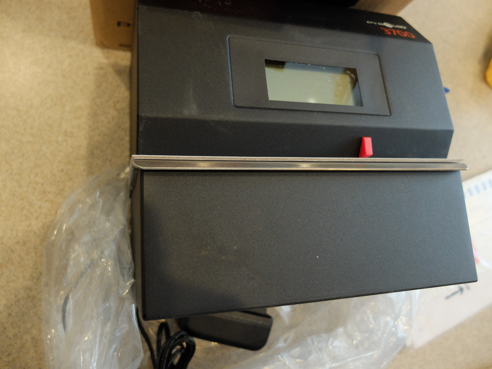 Pyramid 3700 Heavy Duty Steel Time Clock and Document Stamp - Made in ...