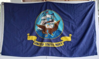 United States Navy Banner / Flag 3' x 5' Single sided | eBay