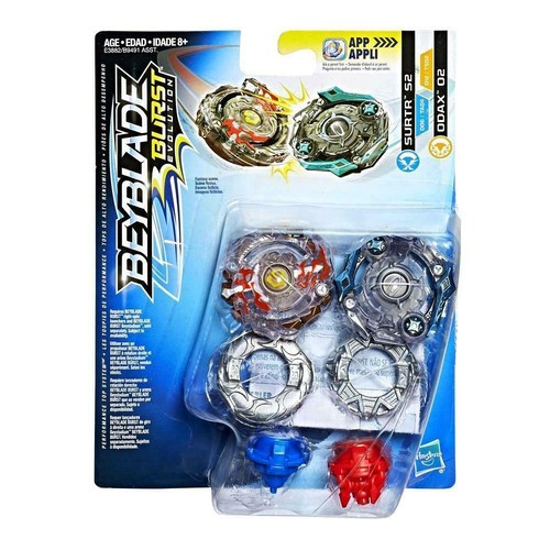 NEW ~ Beyblade Burst Evolution ~ SURTR S2 + ODAX O2 ~ DUAL Attack ...