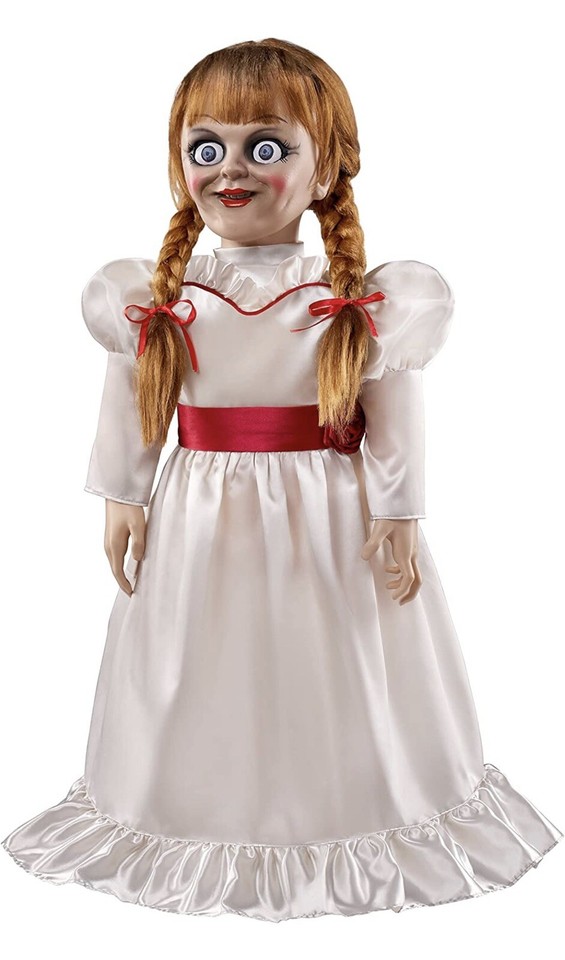 Spirit Halloween Life Size Annabelle Doll Replica Halloween Prop 30in ...