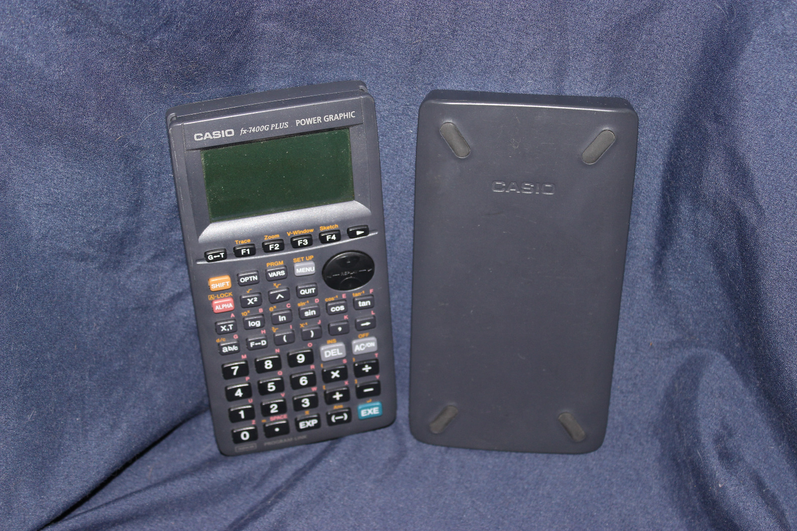 Casio FX-7400G Plus Power Graphic Graphing Calculator With Cover! | eBay