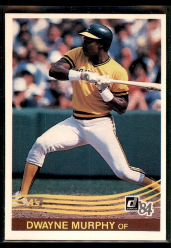 1984 Donruss Dwayne Murphy #101 Oakland Athletics | eBay