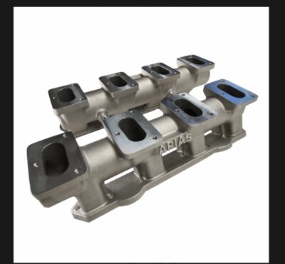OUT OF PRODUCTION Arias Hemi / Poly 8X2 Log Intake Manifold | eBay