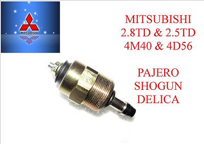 MITSUBISHI Stop Start Solenoid Fits Fuel Pump Pajero 2.8TD 2.5TD 4M40 ...