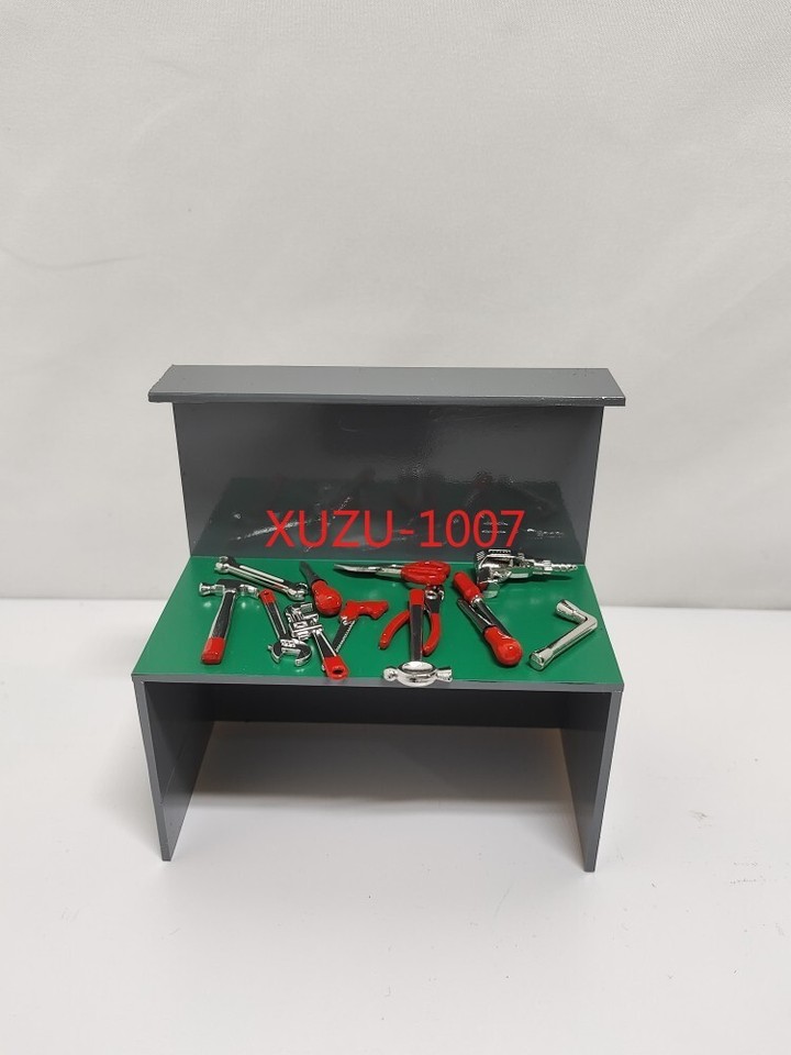 1:18 Diorama Car Garage Workshop Maintenance Repair Prop Scene Display ...