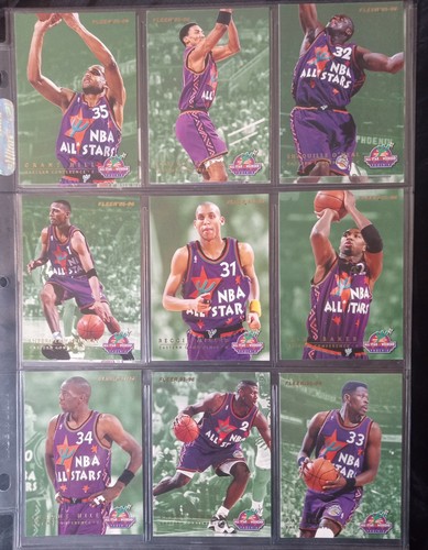 95-96 Fleer Shaquille ONeal NBA All Star Weekend In Phoenix / Set 1-13 ...