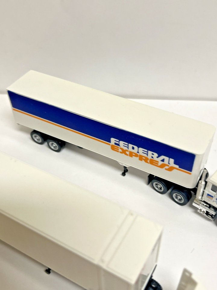 LOT of 6 HO SCALE SEMI TRACTOR TRAILERS and 4 Trucks 1:87 SCALE | eBay