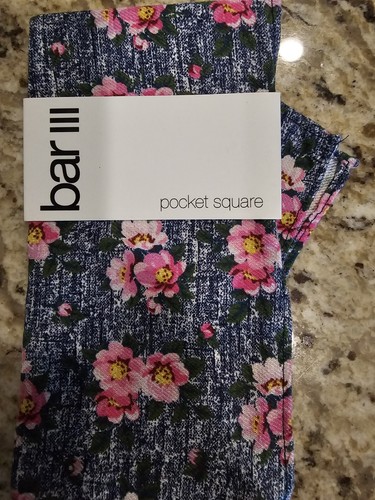 Bar III Pocket Square LT Pink | eBay