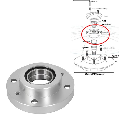 Aluminum 4 Hole Bearing Carriage For Old Generation Dub & Davin ...