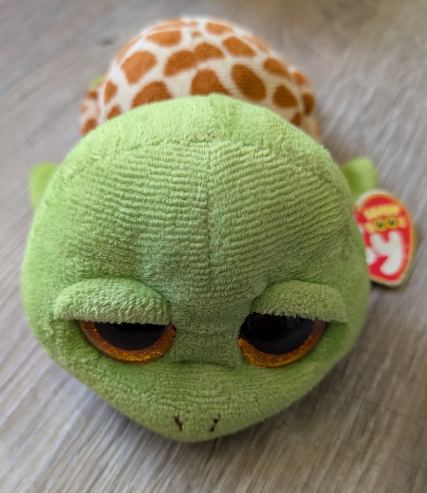 Lot of 6 Vintage Plush Turtles Stuffed Animal Toys Beanie Sea Turtles ...