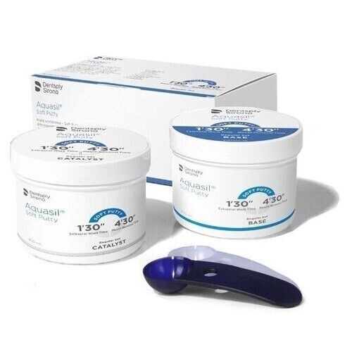Dentsply Aquasil Easy Mix Putty Regular Set High Viscosity impression ...