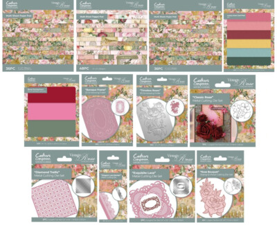 Nature's Garden - Vintage Rose Collection by Crafters Companion | eBay