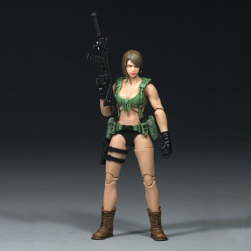 1/18 Regular Version Scale 3.75" Quiet Female Soldier Action Figure Toy ...