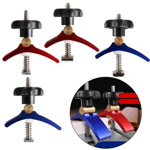 Aluminum Alloy T-Track Mini Clamp Kit Miter M6 Screw T Slider Kit | eBay