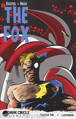 The Fox #5 Haspiel Cover Comic Book 2015 Dark Circle Comics - Archie | eBay
