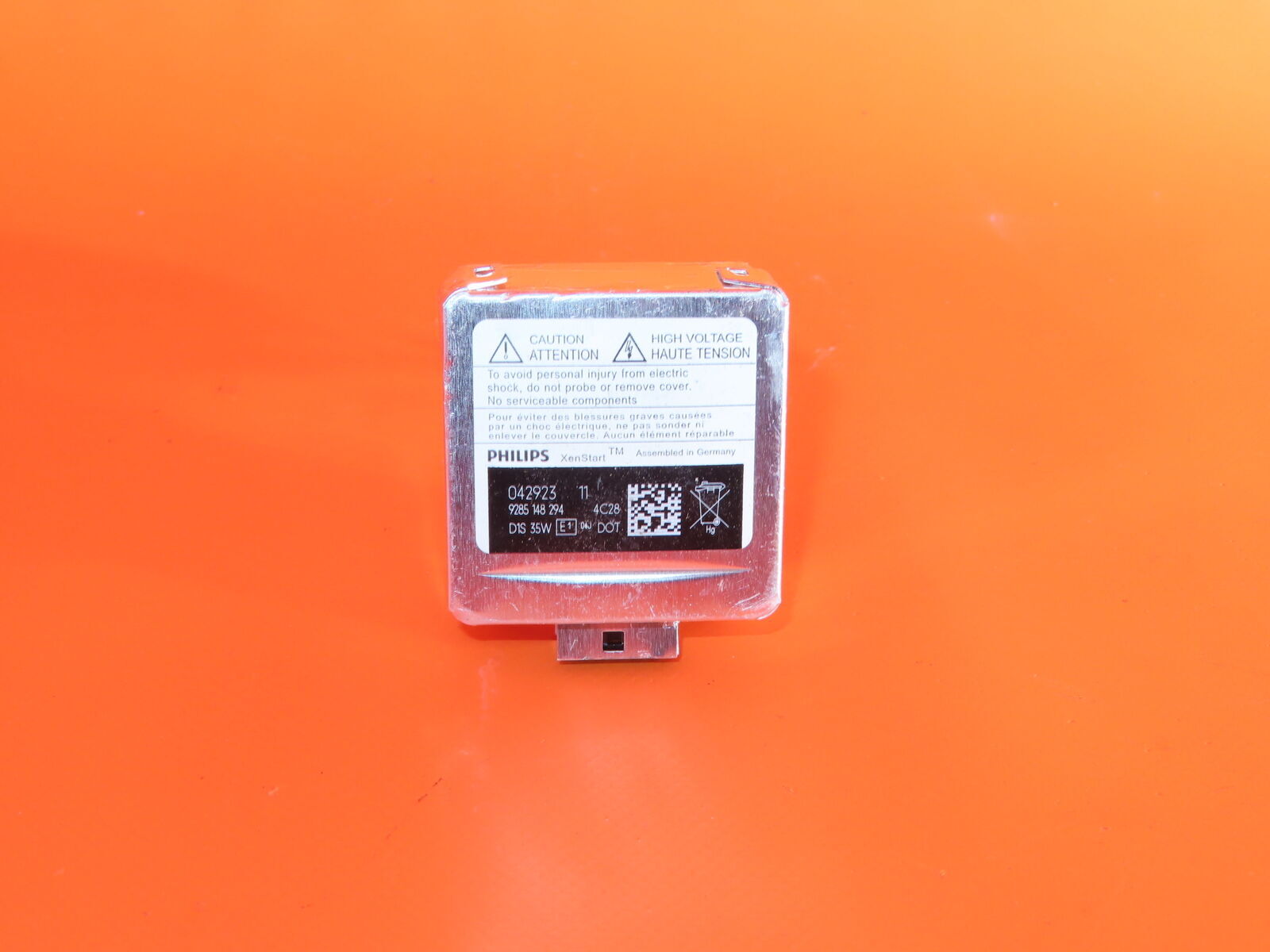 Philips XenStart D1s Xenon Bulb Germany OEM 9285148 294 for sale online ...