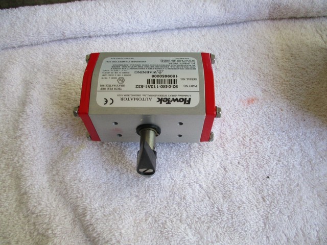 BRAY FLOWTEK AUTOMATOR ACTUATOR VALVE 92-0480-113A1-532 24VDC 150PSI ...