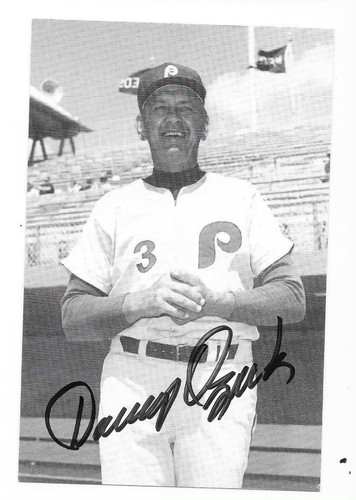 DANNY OZARK POST CARD AUTOGRAPHED SIGNED PHILADELPHIA PHILLIES | eBay