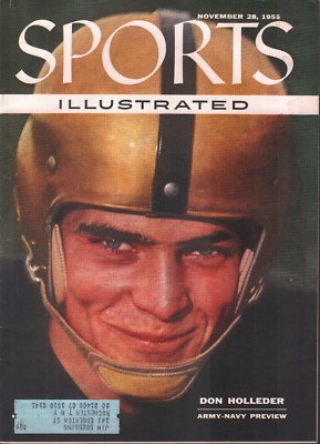 Sports Illustrated November 28 1955 Don Holleder Army-Navy 011719AME | eBay
