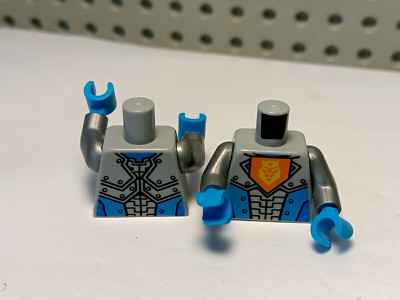 LEGO Nexo Knight Solider Armor Torso Blue Hands Silver Arms NEXO ...