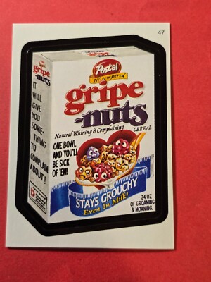 2006 Topps Wacky Packages Series 3 #47 Gripe-Nuts, cd1 | eBay
