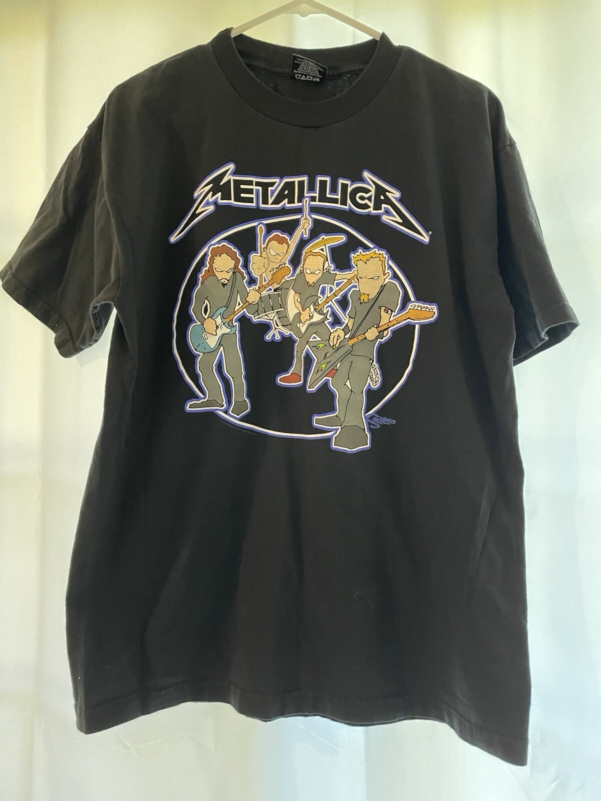 Vintage Metallica Tony Squindo Meet The Inmates Large… - Gem