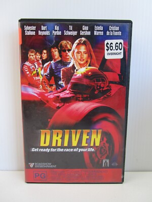 Driven, Sylvester Stallone, VHS Tape, Vintage Video, Movie, PG, 2001 | eBay