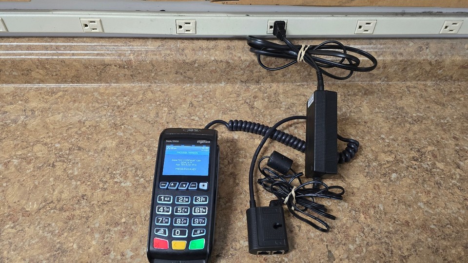 INGENICO DESK 3500 HANDHELD CREDIT CARD TERMINAL | eBay
