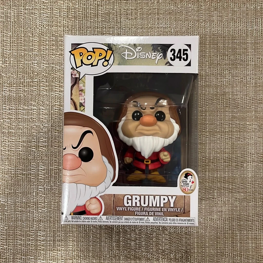 Funko Pop! Vinyl: Disney - Grumpy #345 889698217279 | eBay