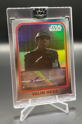 2022 Topps Star Wars Signature Series autograph Richard Brake as Valin ...