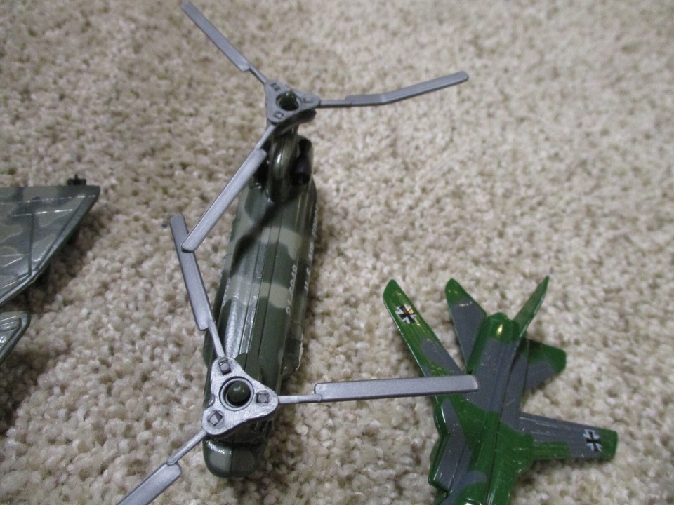 ZEE TOY FLITES DIECAST JETS PLANES FIGHTERS LOT 8 VIGGEN TORNADO DINKY ...