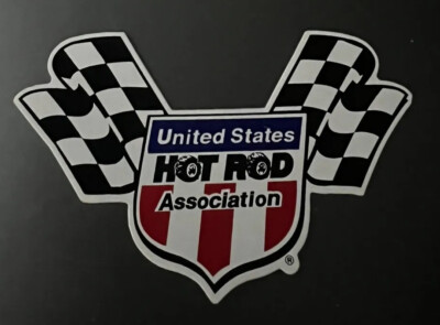(1) VINTAGE US HOT ROD ASSOCIATION MONSTER TRUCK STICKER 3”x5” USHRA ...
