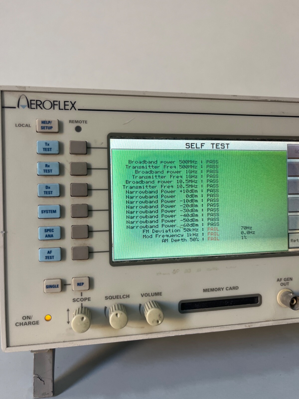 Aeroflex IFR 2945B Communications Service Monitor - Loaded & CALIBRATED ...