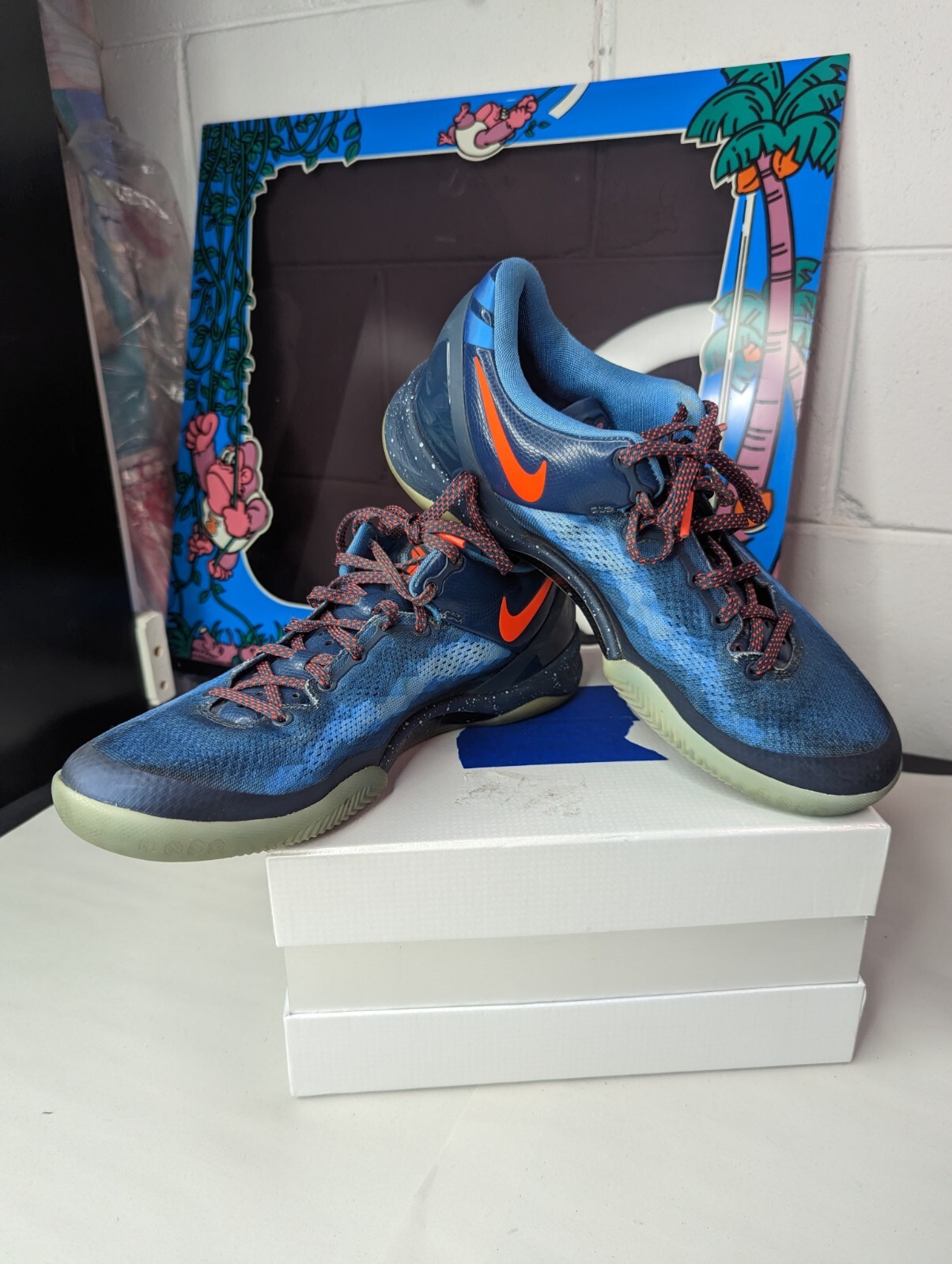 Kobe 8 Orange And Blue