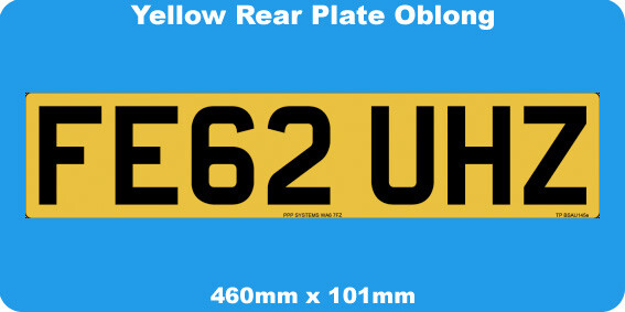 Smallest Legal Number Plate Adhesive Blanks Small Number Plates Legal ...