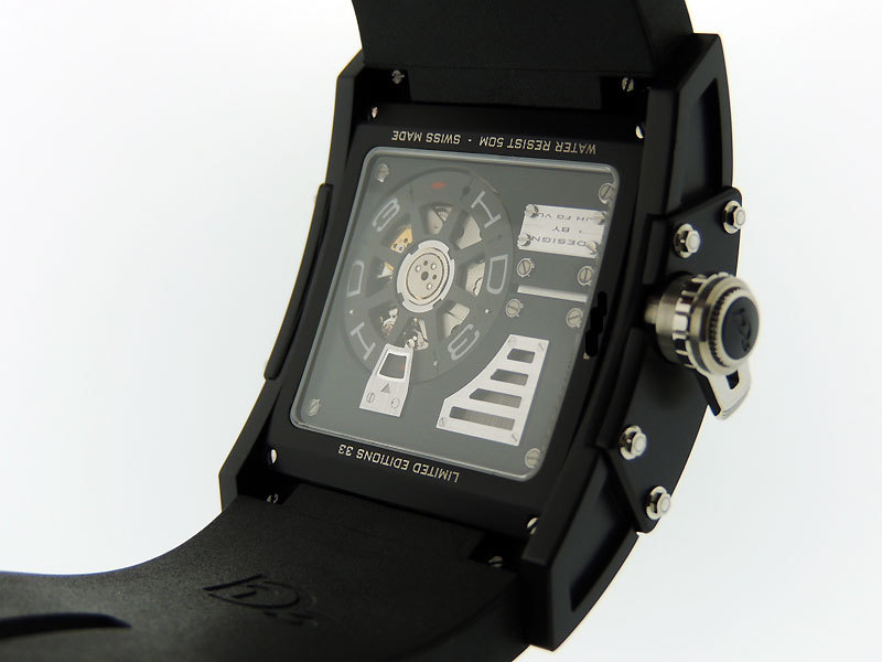 HD3 Complication Three Minds Green Ti/PVD/Rubber LTD33pc 52x44mm ...