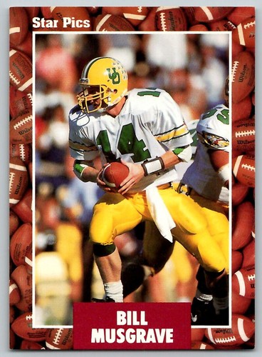 1991 STAR PICS BILL MUSGRAVE OREGON DUCKS #74 | eBay